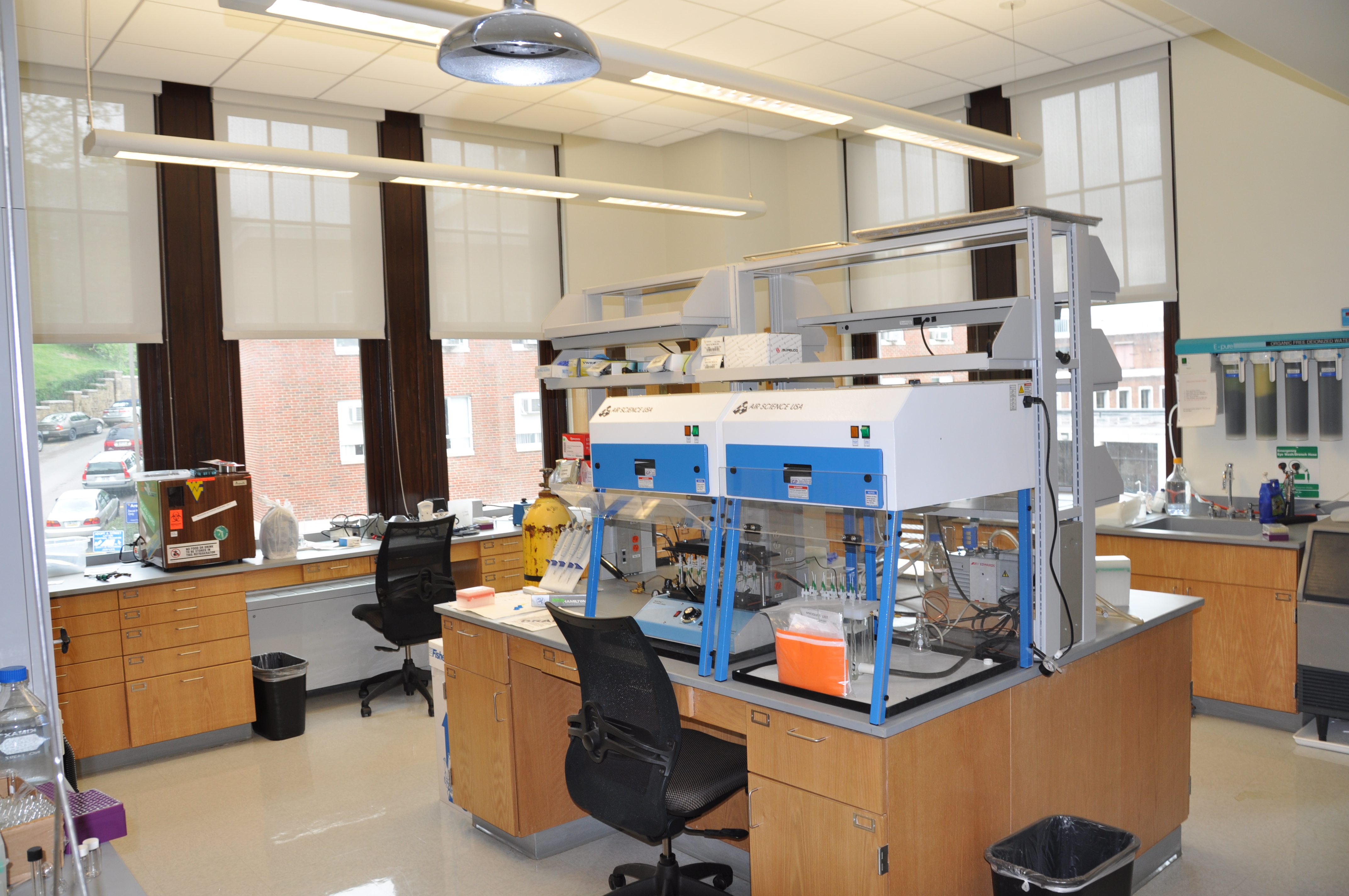 West Virginia University | Life Science Building & Oglebay Hall ...